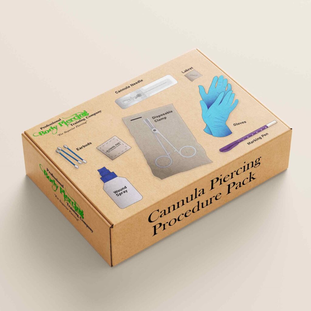 Cannula Procedure Pack – Piercing Training